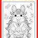 Year of the Rabbit | Printable Coloring Pages | Chinese New Year ...