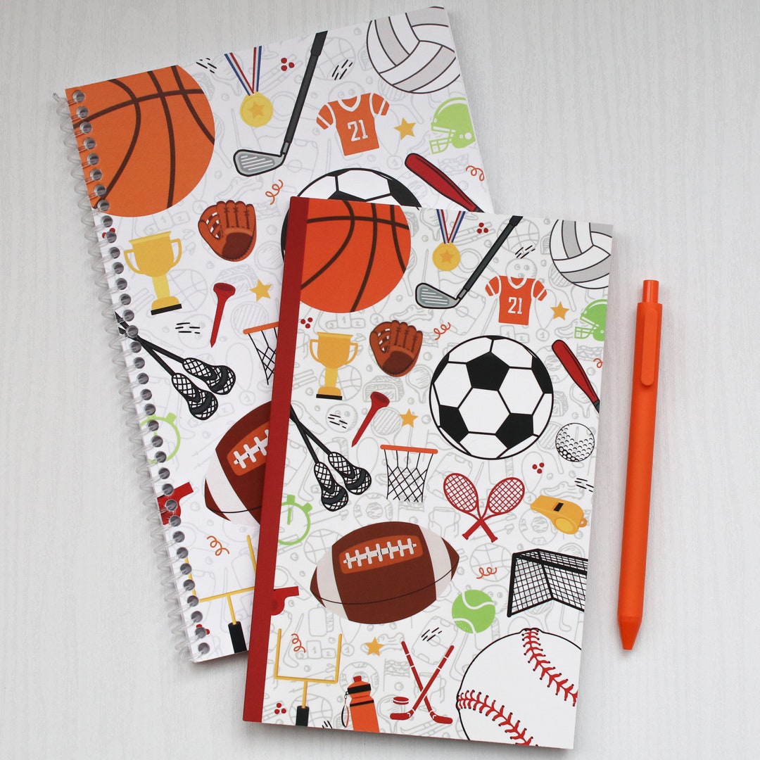 Ball Sports Notebook, Sports Journal, Cute Sketchbook, Basketball ...
