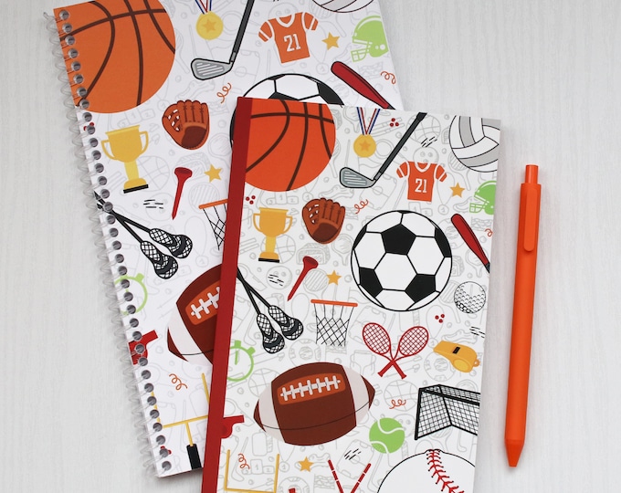 Ball Sports Notebook, Sports Journal, Cute Sketchbook, Basketball ...