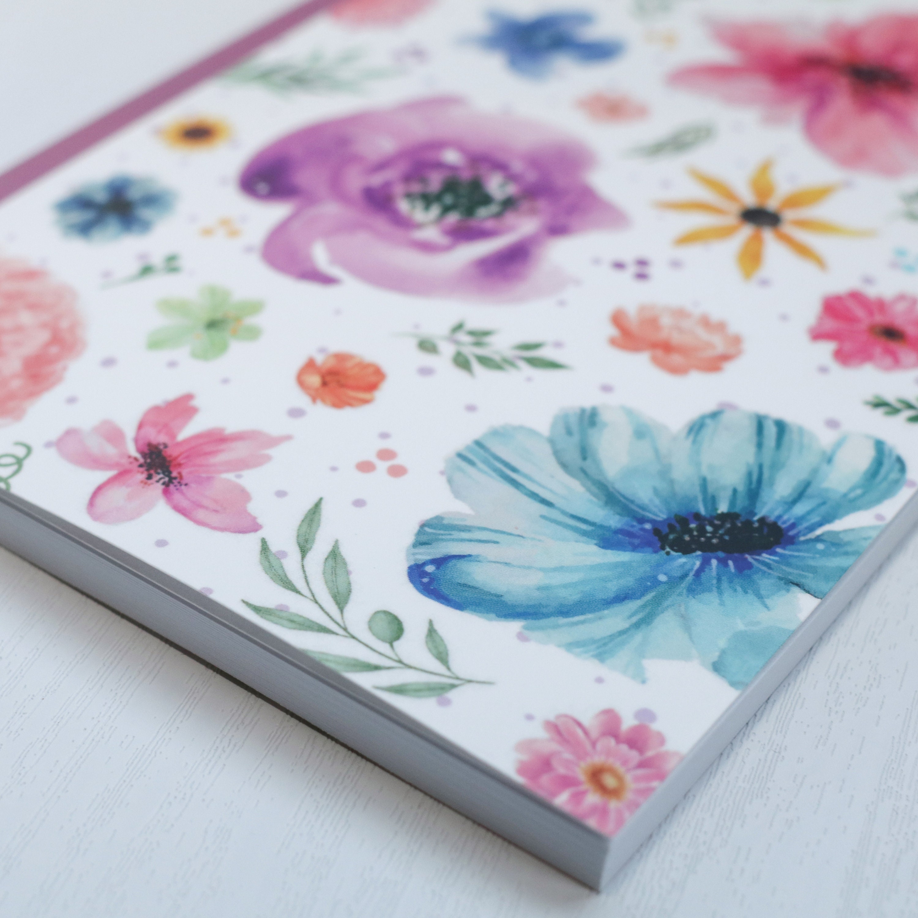 Sketchbook Set, Cute Sketchbook, Floral Notebook, Pretty Sketchbook ...