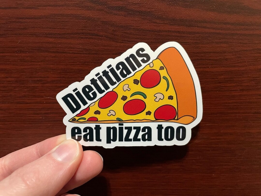 Rds Eat Pizza Too Sticker - Etsy