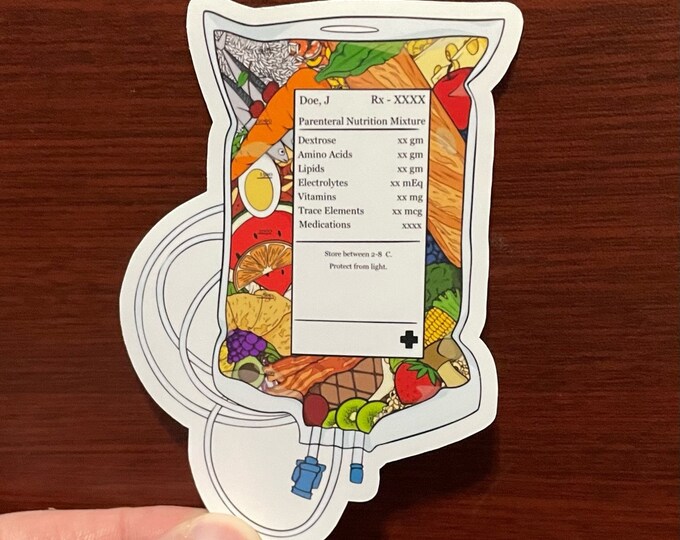 Food in TPN Sticker - Etsy