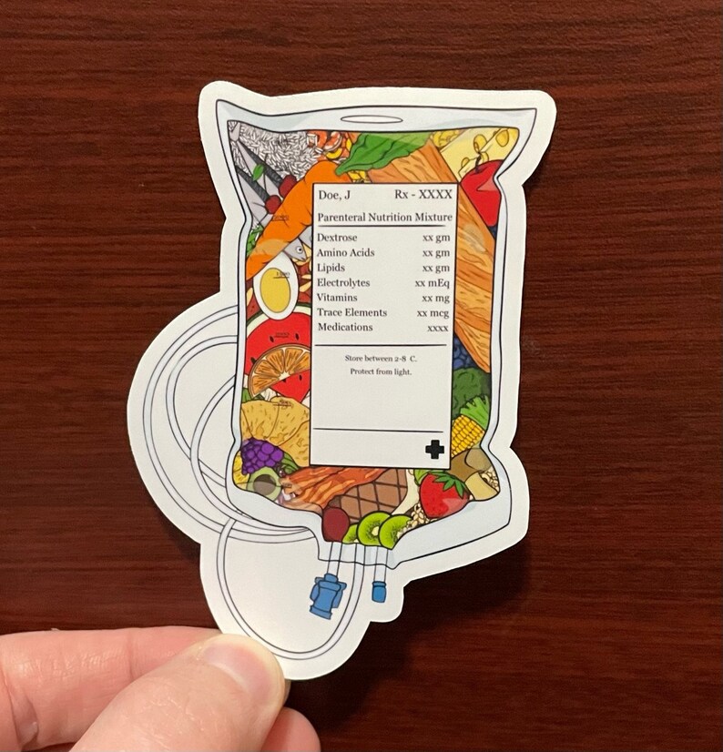 Food in TPN Sticker - Etsy