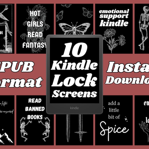 Kindle Oasis Lock Screen - Etsy