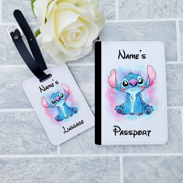 Stitch Name Tag Holder - Etsy