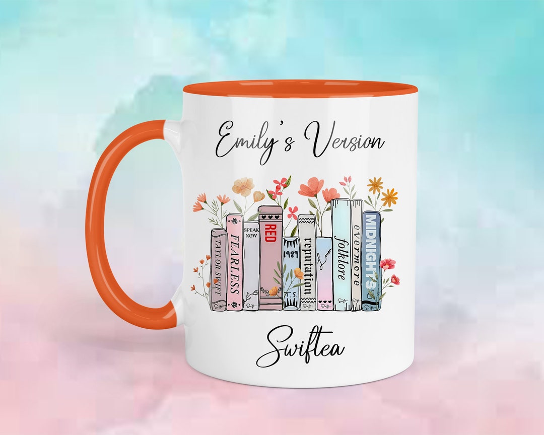 Personalised Swiftea Mug Swift My Era Any Name Any Colour - Etsy