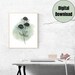 Simple Floral Wall Art / Instant Digital Download / Printable Wall Art ...