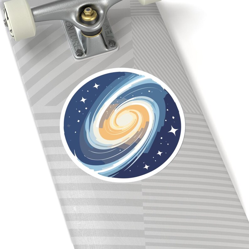 Milky Way Galaxy Sticker Stunning Galaxy Vinyl Decal for Astronomy ...