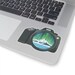 Northern Lights DSLR Camera Kiss-cut Stickers, Snowy Mountain Stickers ...