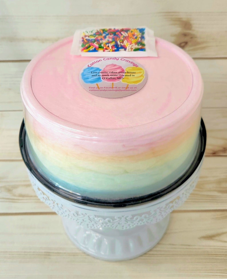 Rainbow 5 Layer Cake - Etsy