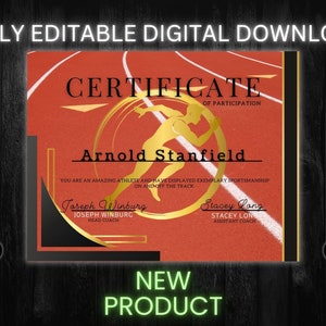 Track and Field Award, Track & Field, Track Trophy, Runners Gift ...