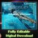 Editable Swim Team Award, Award, Certificates, Instant Download ...
