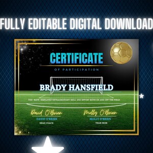 Certificate, Award, Sports Certificate, Trophy, Achievement, Team ...