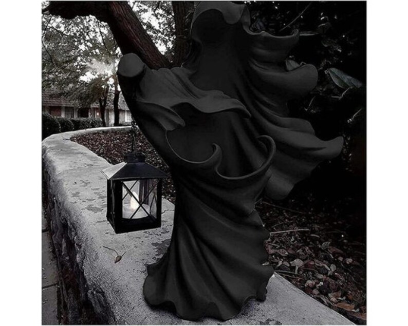 Halloween Lanterns Scary Lamp Ghost Figurines Witch - Etsy