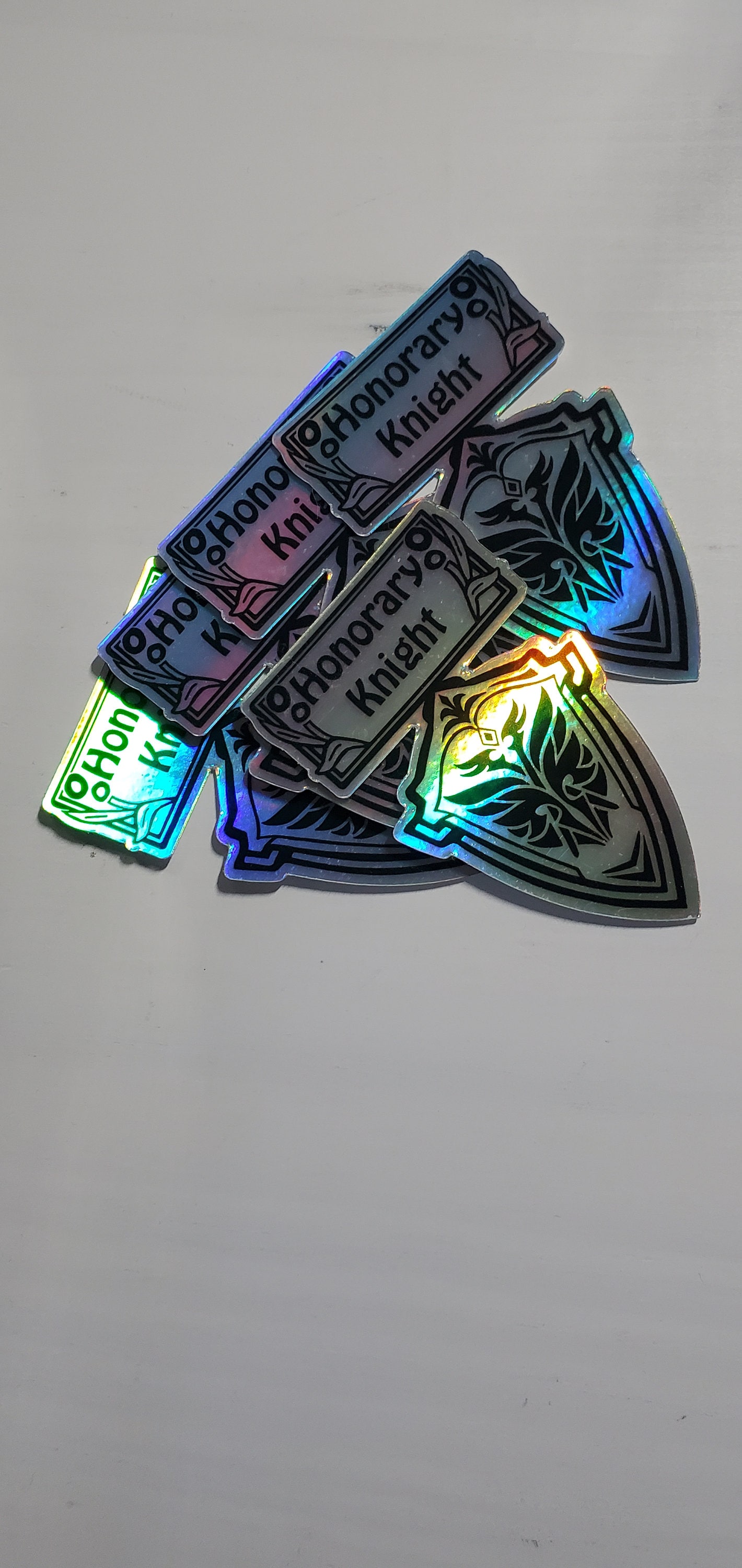 Holo Honorary Knight Sticker - Etsy