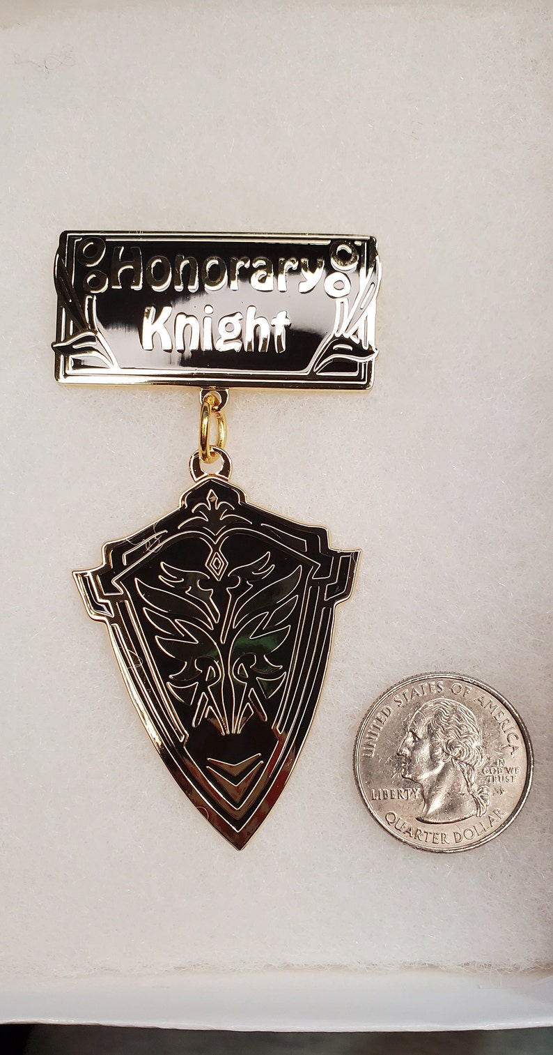 Honorary Knight Medal - Etsy