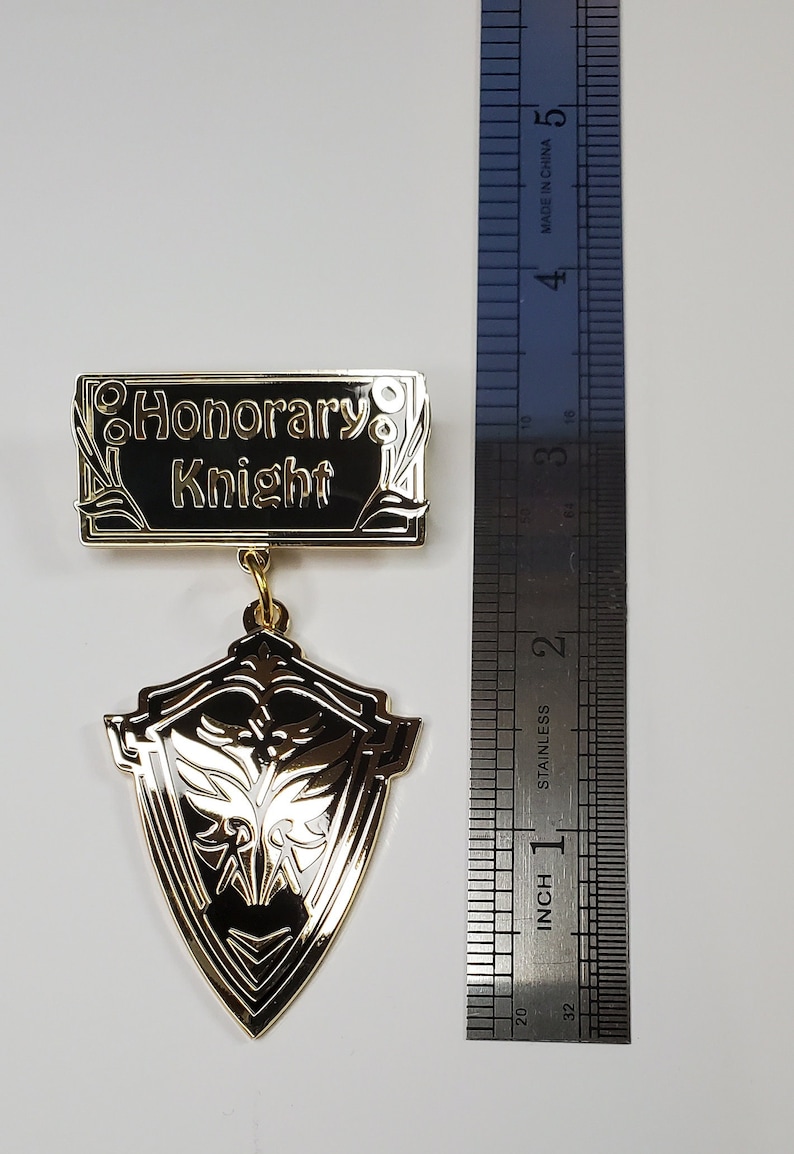 Honorary Knight Medal - Etsy