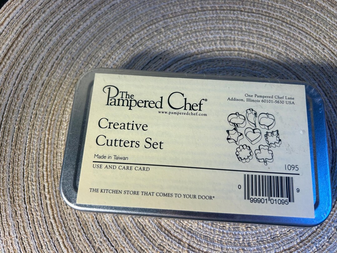 Pampered Chef Creative Cutters Set, Sealed in Box- 2003 - Etsy