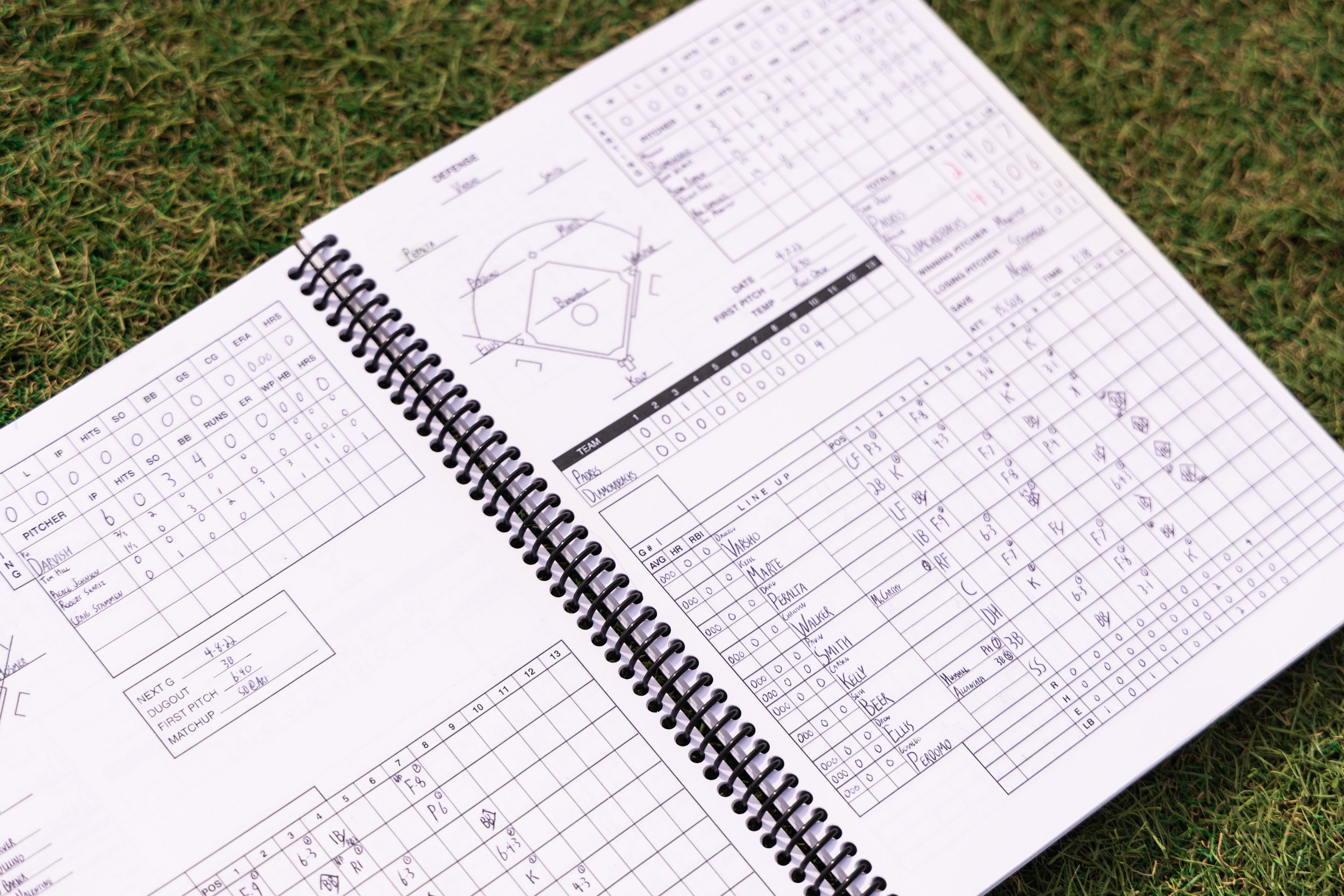 Baseball Scorecard (digital Download) - Etsy