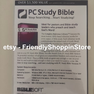 Biblesoft 2014 - PC Study Bible Complete Reference Library DVD ROM ...