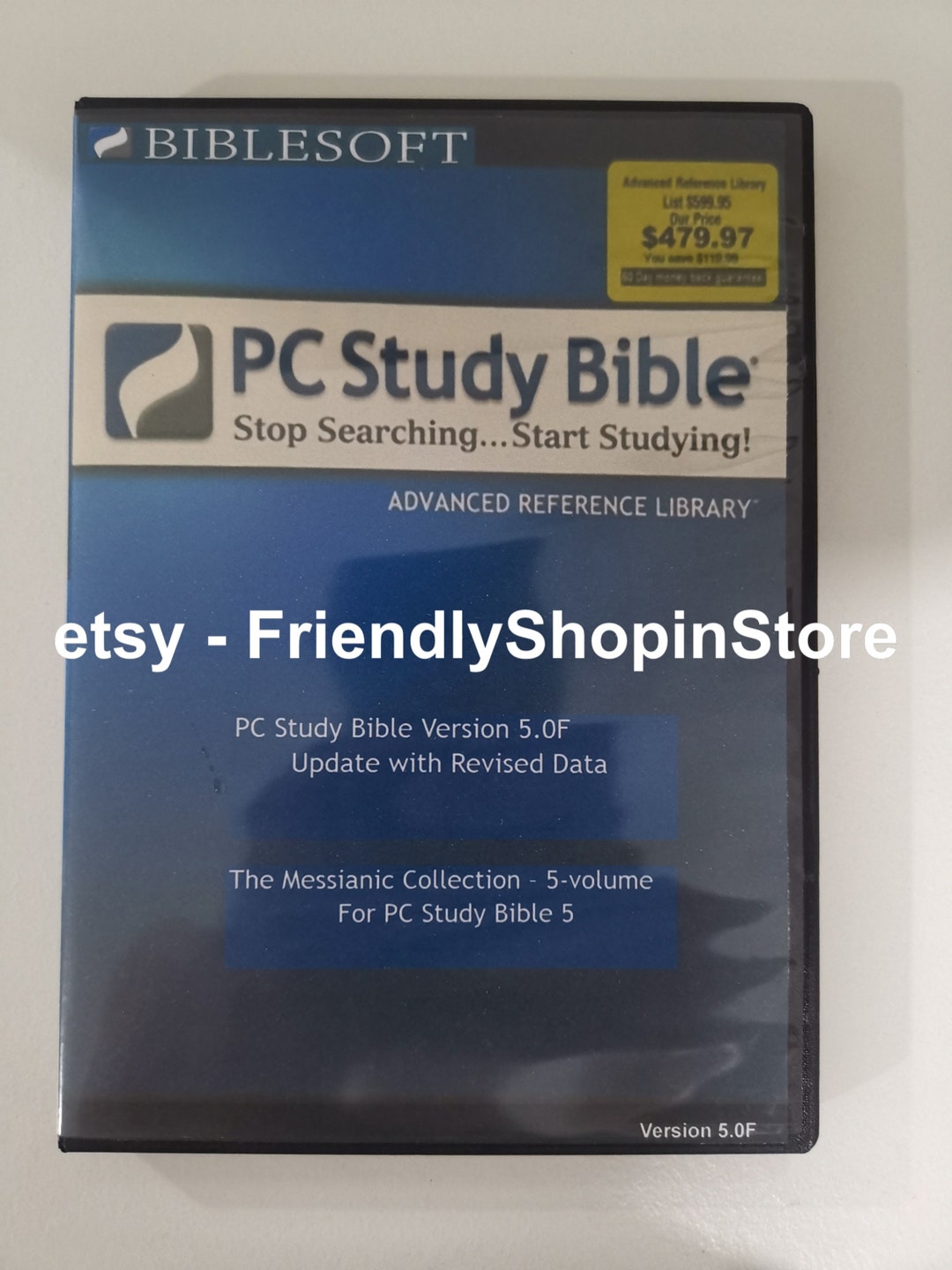 Biblesoft - PC Study Bible Advanced Reference Library DVD ROM Version 5 ...