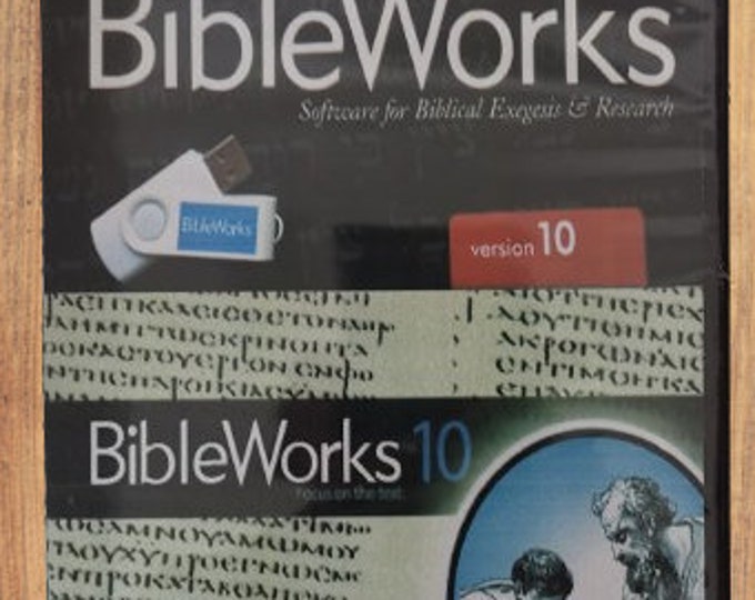Download BIBLEWORKS 10 Software - Bible Works 10 for Windows, Includes ...