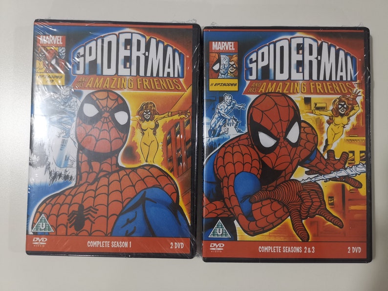 Special Edition Spider-man and His Amazing Friend Season 1 2 3 Complete ...