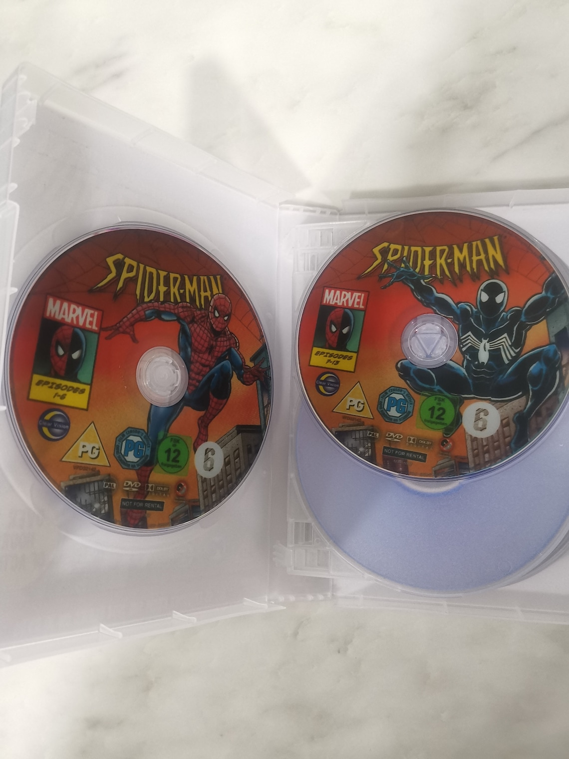 Spider-man 1994 the Complete DVD Collection Series 1-5 Animated Season ...