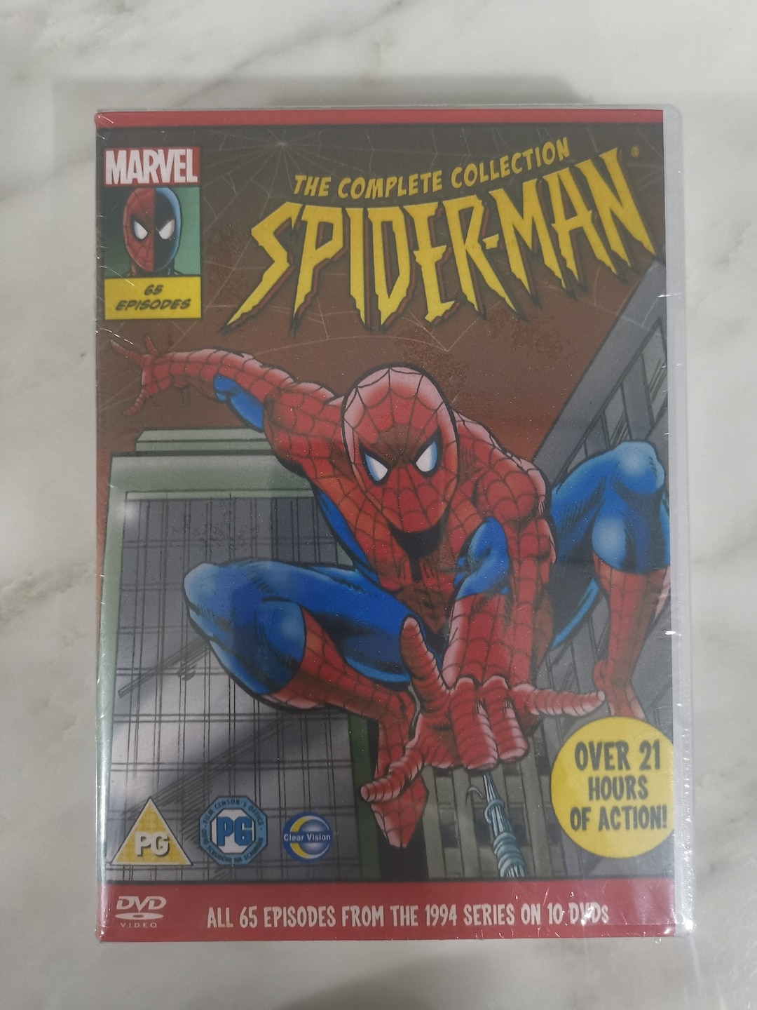 Spider-man 1994 the Complete DVD Collection Series 1-5 Animated Season ...