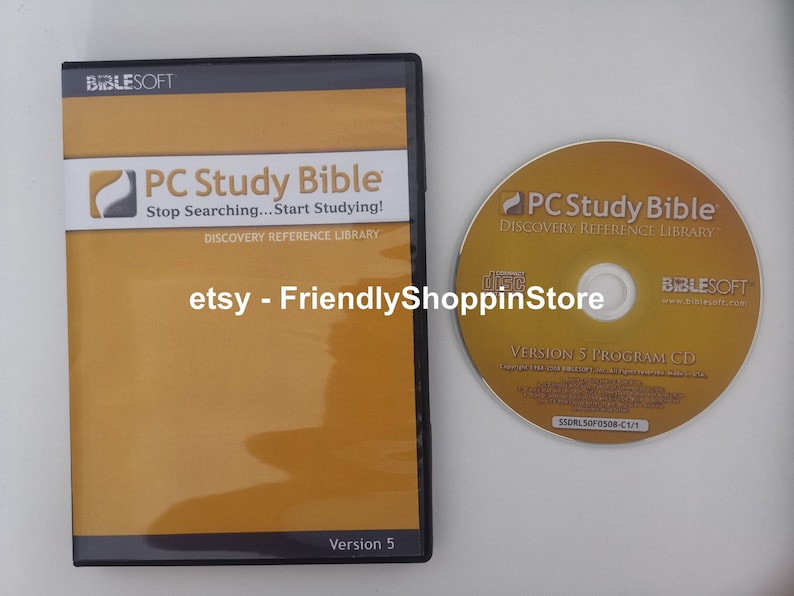 Biblesoft - PC Study Bible Discovery Reference Library DVD ROM Version ...