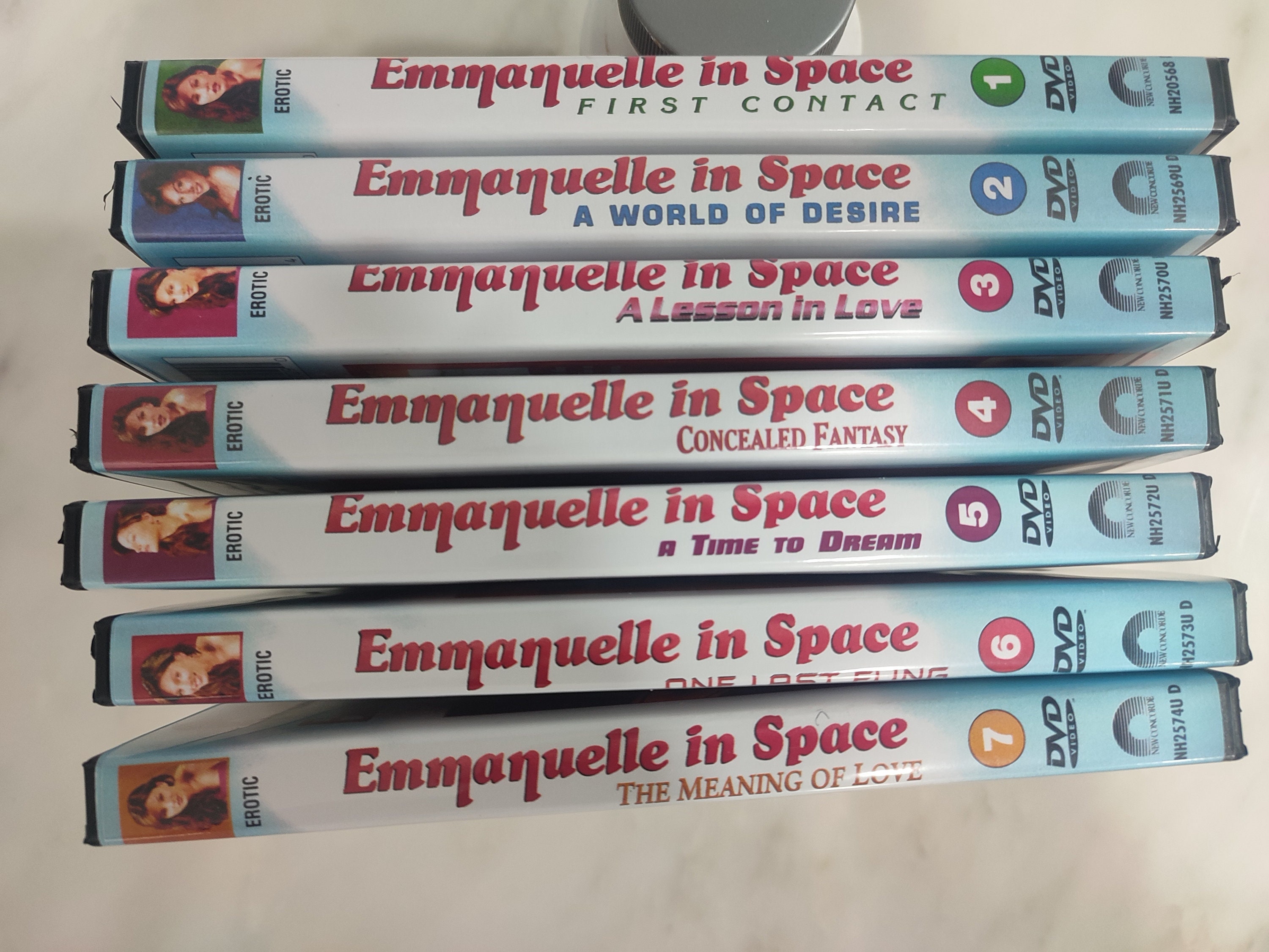 Emmanuelle in Space the Complete Collection DVD Krista Allen 7 Disc Set ...