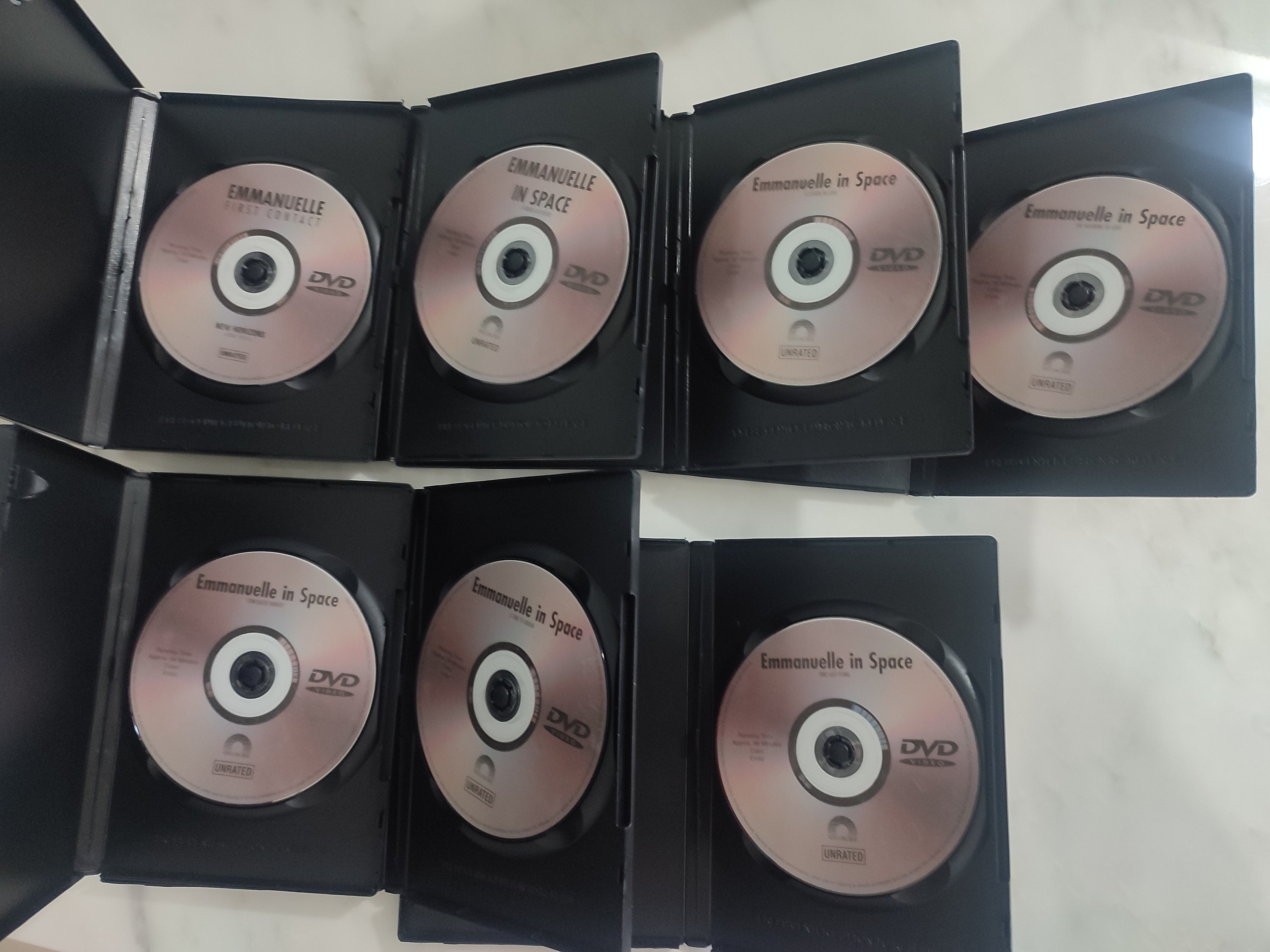 Emmanuelle in Space the Complete Collection DVD Krista Allen 7 Disc Set ...