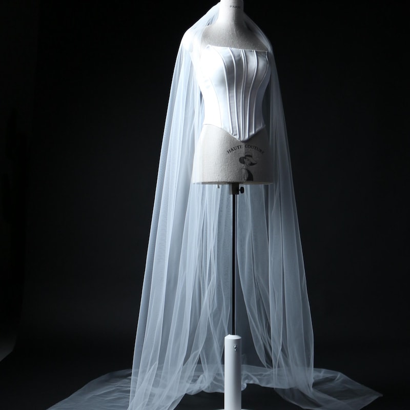 Silk Tulle Veil - Etsy