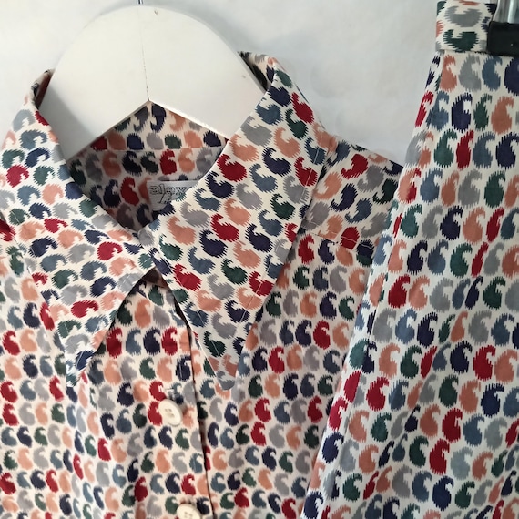 70s Liberty Print Sales Assistant Uniform Summer Co-O… - Gem