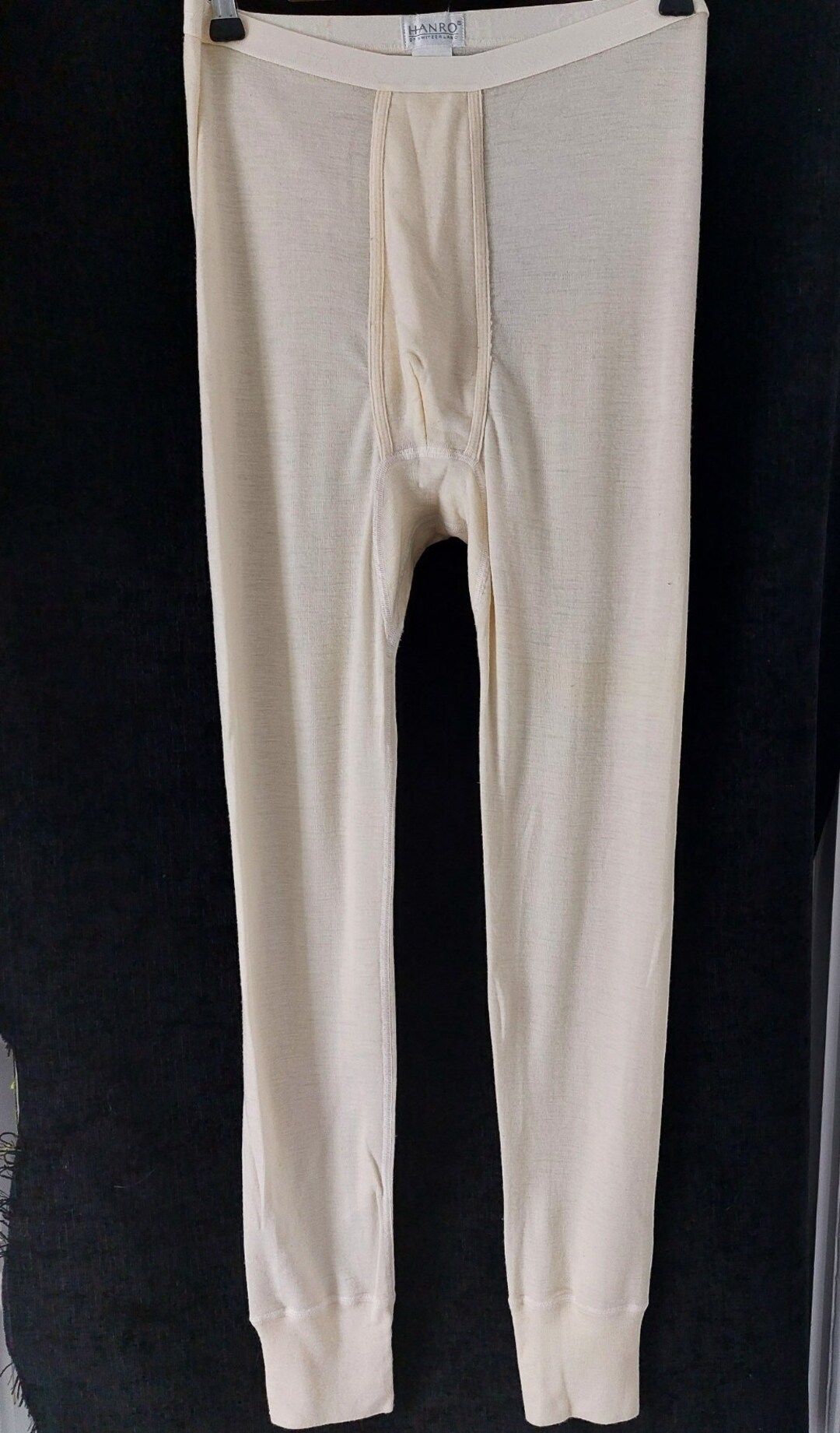 Vintage HANRO Cream Pure Wool Long Johns M-l - Etsy
