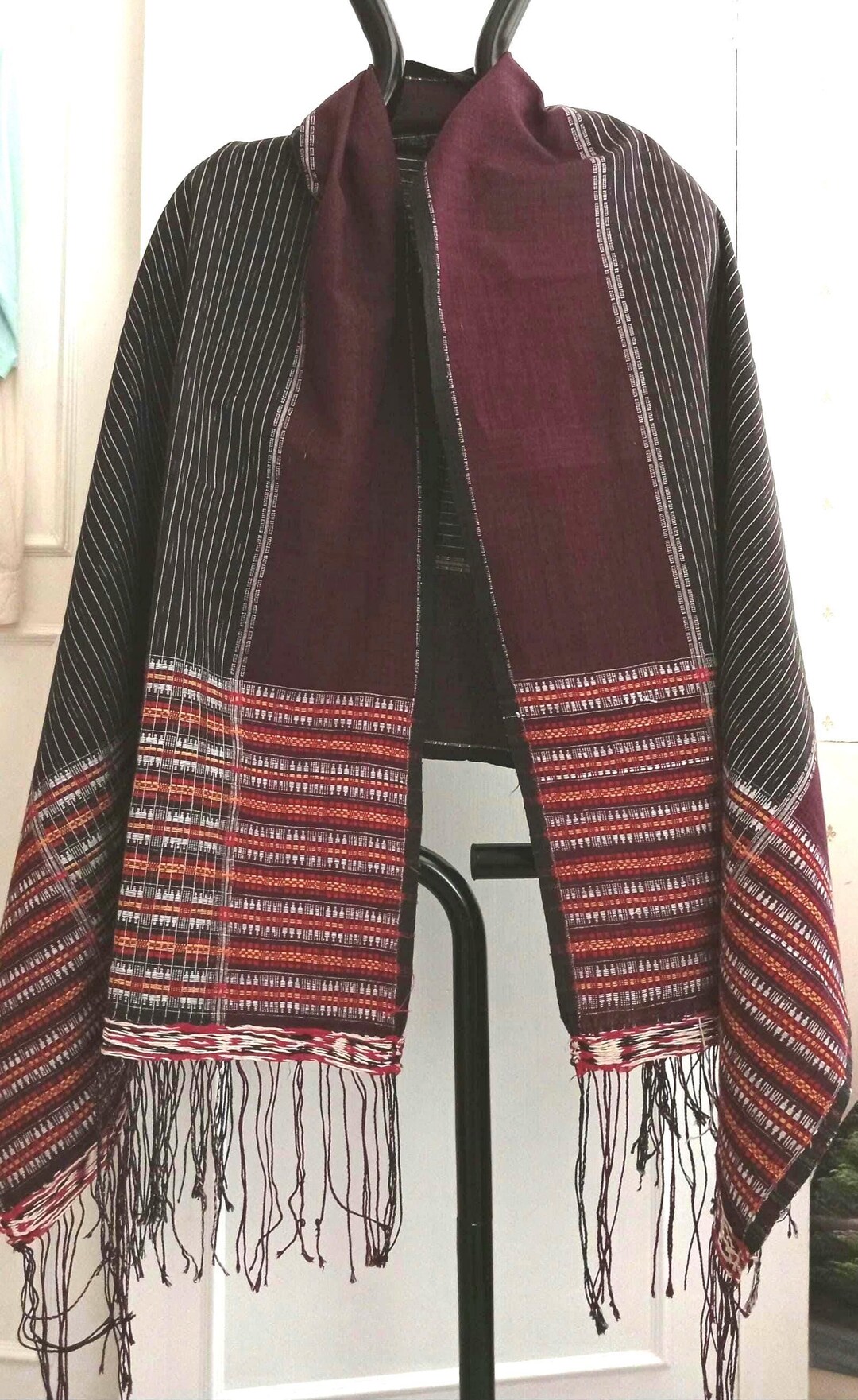 Indonesian Batak, Handwoven Ulos Ragi Hotang, Sumatra, Ceremonial Wrap ...