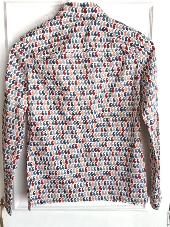 70s Liberty Print Sales Assistant Uniform Summer Co-O… - Gem