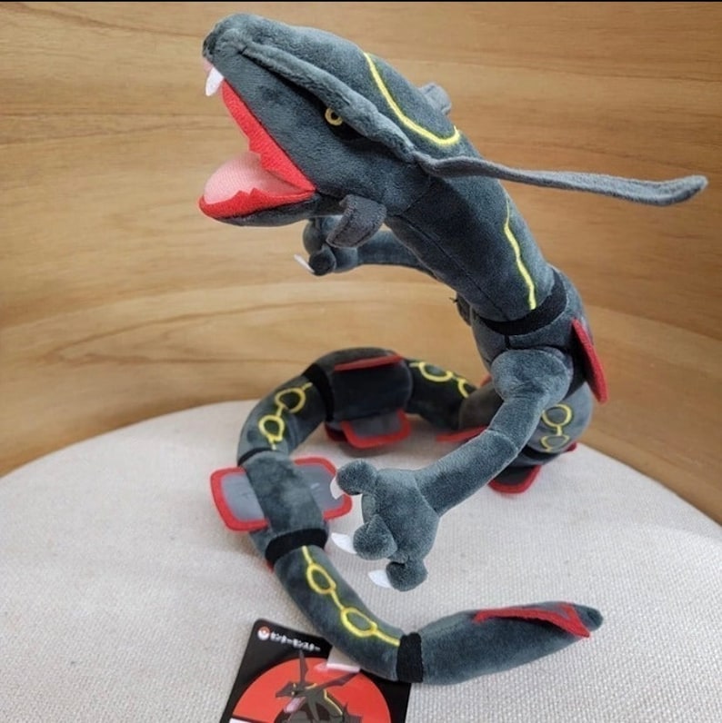 Pokemon Rayquaza Shiny Plush - Etsy