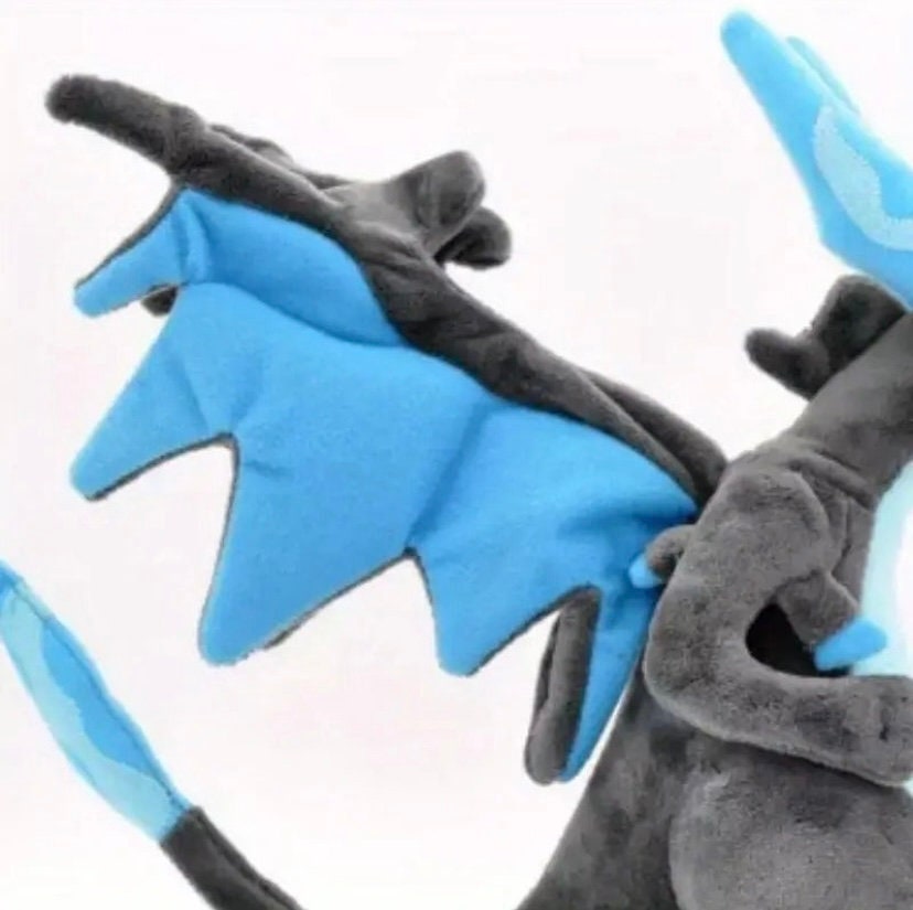 Pokemon Mega Charizard X Plush - Etsy