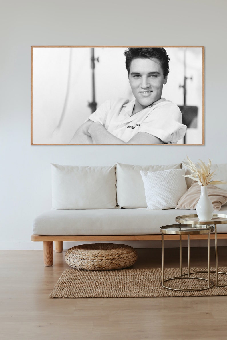 Elvis Presley in 1958, Samsung Frame TV Art, Instant Download, TV Frame ...