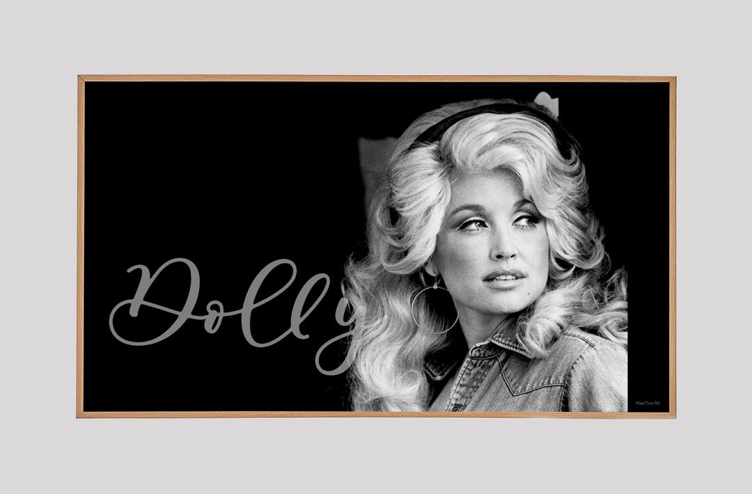 Dolly Parton 1977 Samsung Frame TV Art (digital Download) - Etsy