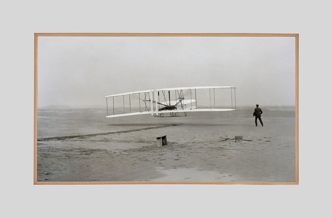 Wright Brothers First Flight Photo for Samsung Frame TV (instant ...