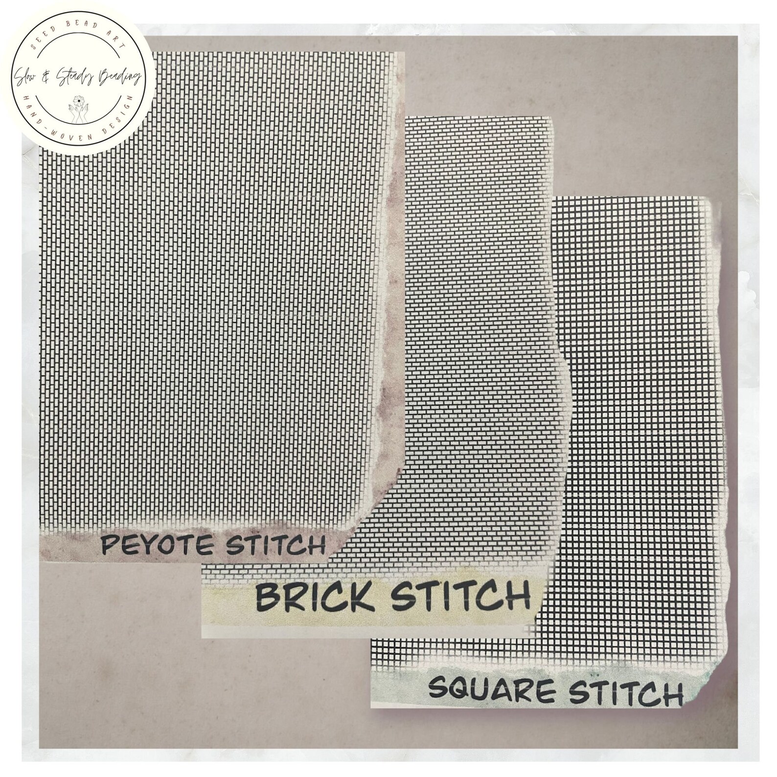 Beading Graph Paper _ Draw Your Designs _ Brick Stitch Paper _ Peyote ...