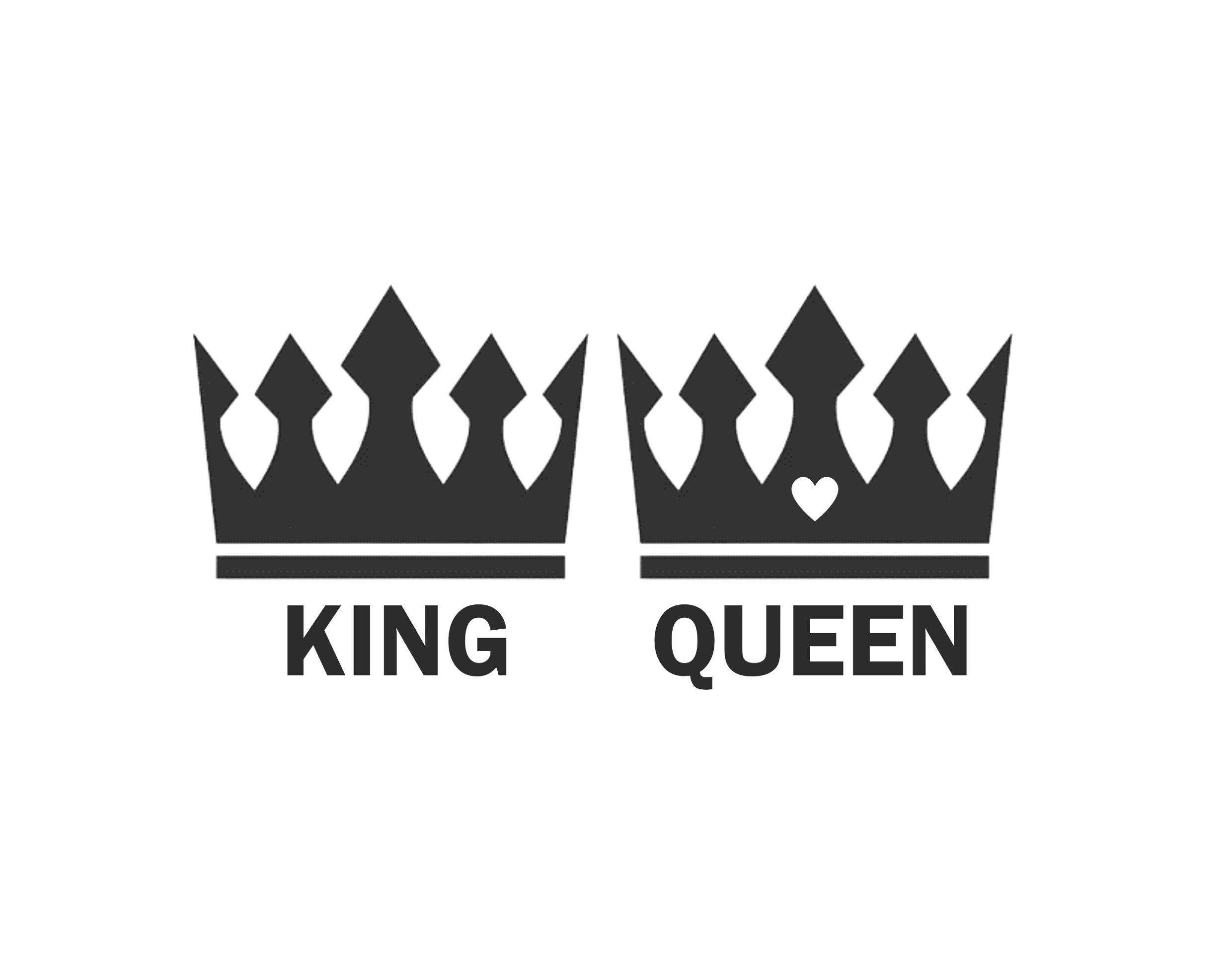 King and Queen Digital Download - Etsy