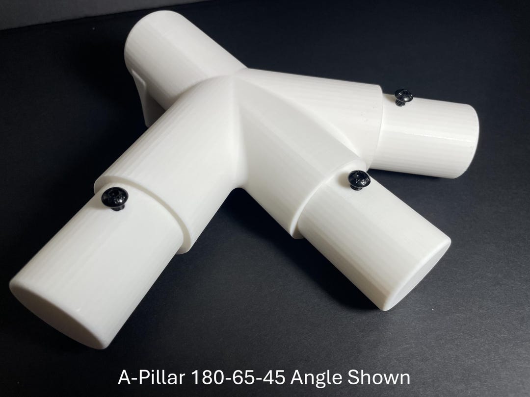 Modular Sim Racing Roll Cage A-pillar Connectors – DIY Motorsport ...