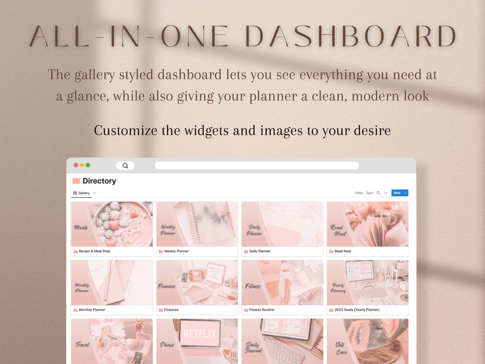 PLR That Girl Notion Template, 2024 Aesthetic Planner, All in One ...