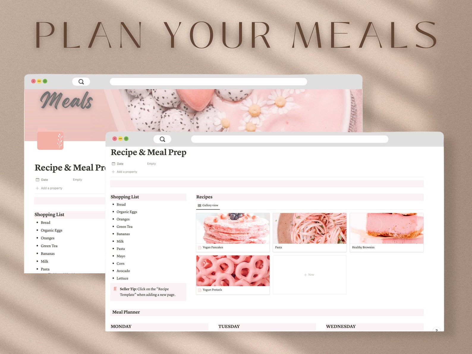 PLR That Girl Notion Template, 2024 Aesthetic Planner, All in One ...