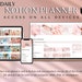 PLR Notion Template 2024 Aesthetic Planner, Daily Notion Planner ...