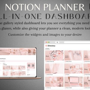 PLR Notion Template 2024 Aesthetic Planner Daily Notion - Etsy