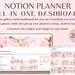 PLR Notion Template 2024 Aesthetic Planner Daily Notion - Etsy
